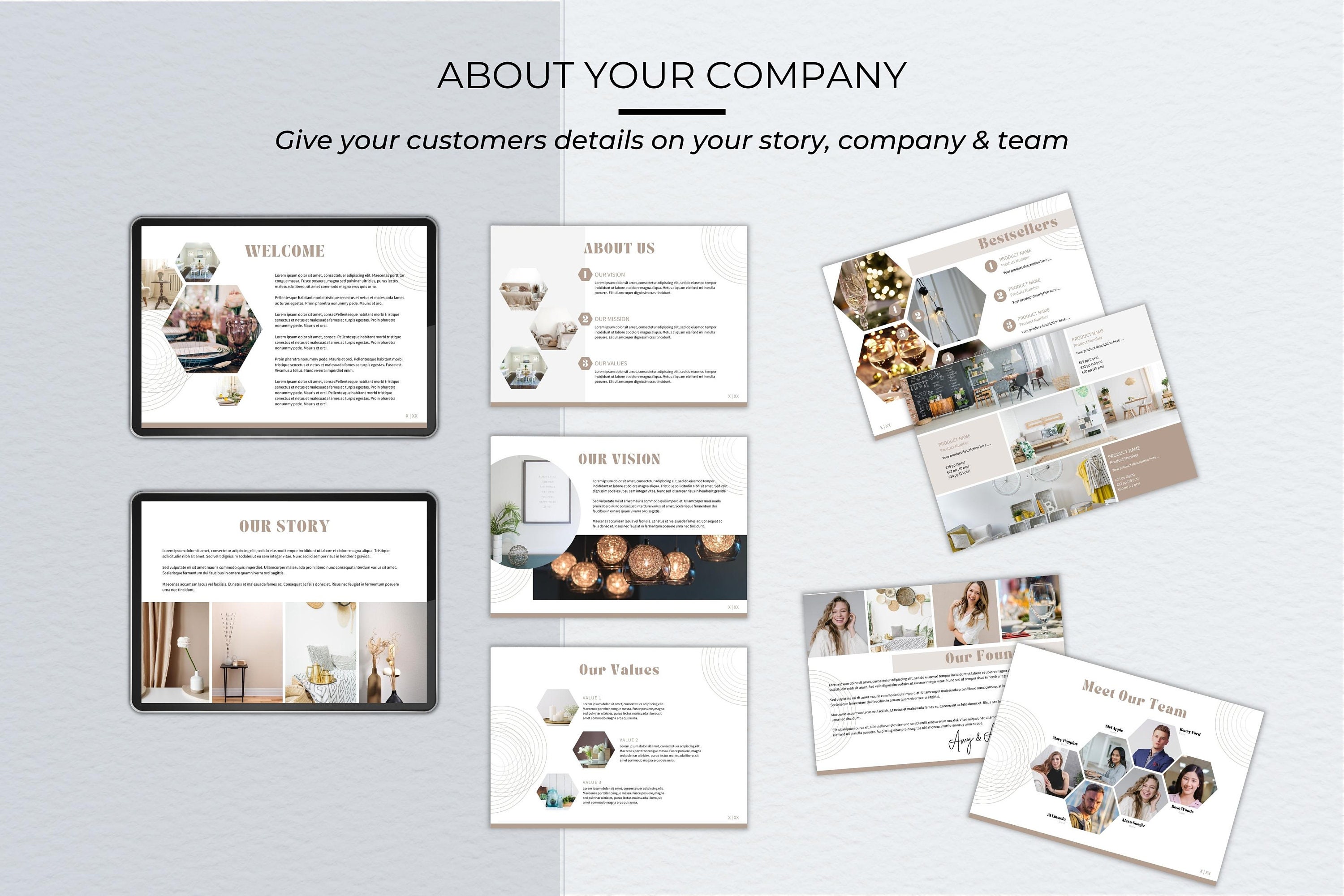70+ Editable Product Catalog & Line Sheet Templates | Product Pricing ...