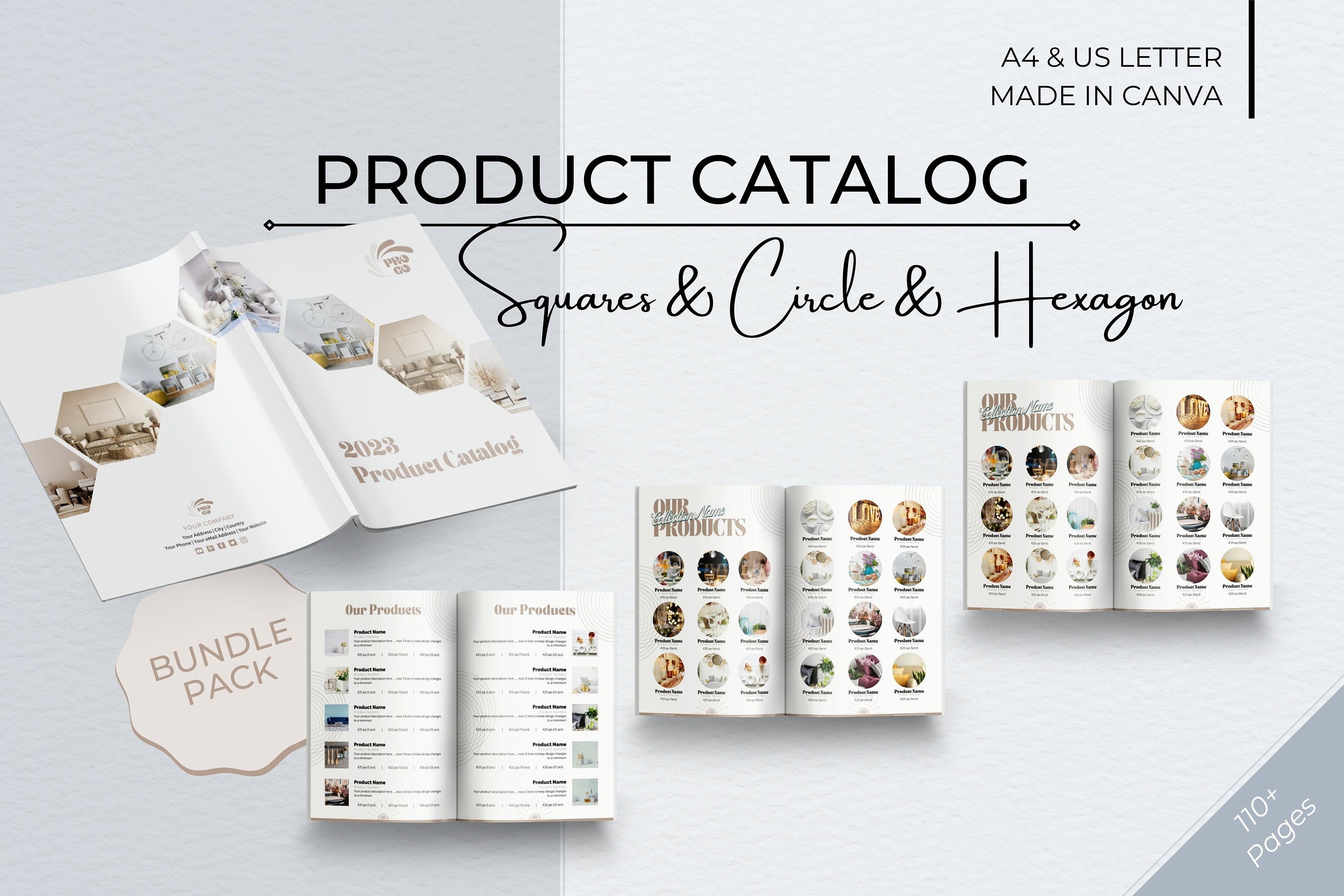 110 Editable Product Catalog & Line Sheet Templates Product Pricing ...