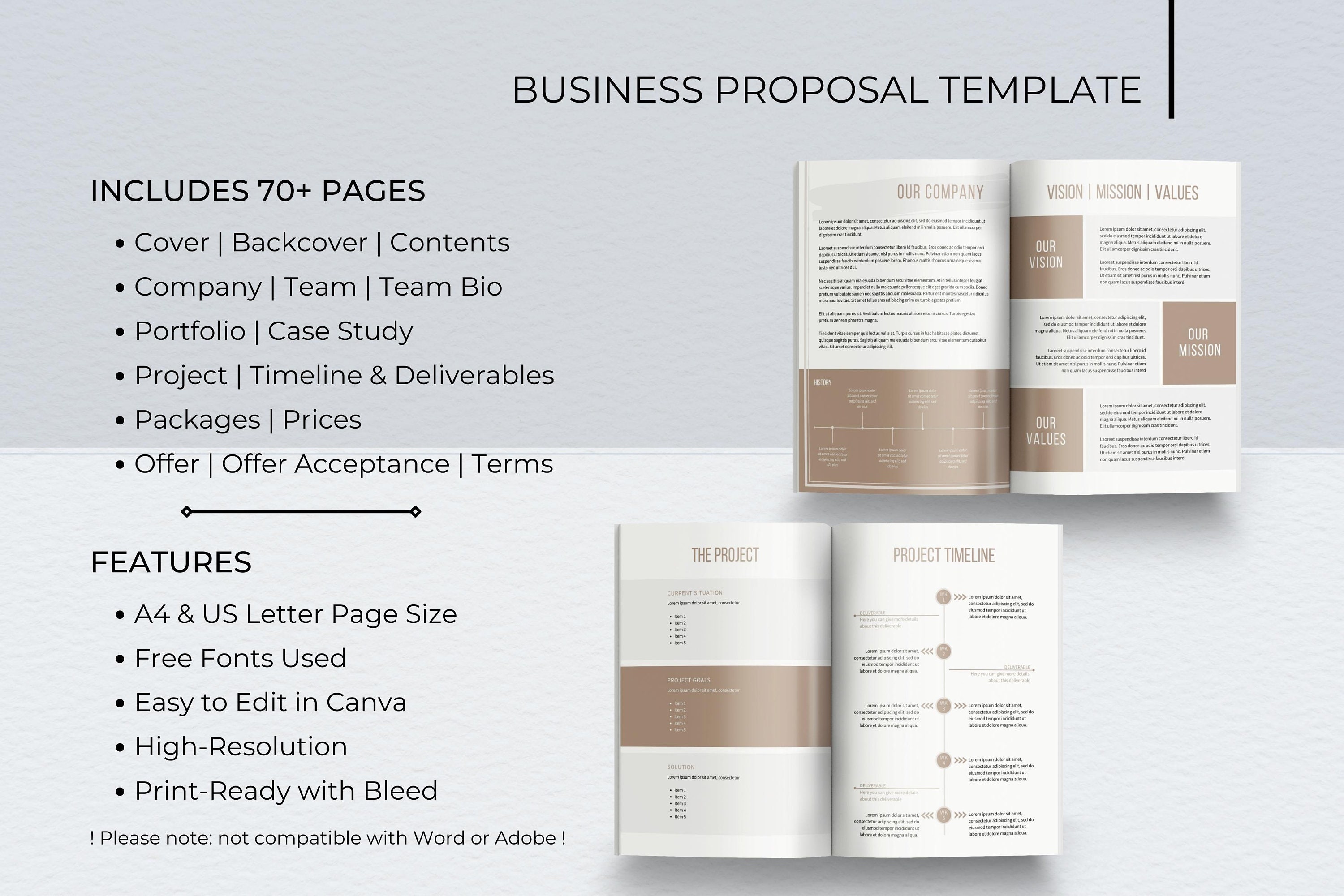 Business Proposal Template Bundle, 70+ Professional Proposal Template ...