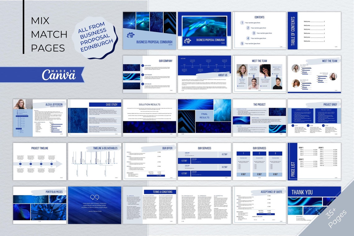 Project Proposal Template Bundle, 70+ Pages Professional Proposal ...