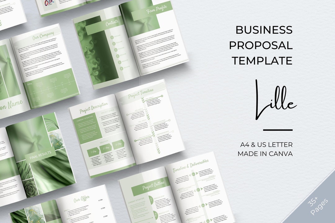 Business Proposal Template Bundle, 30+ Pages Professional Proposal ...