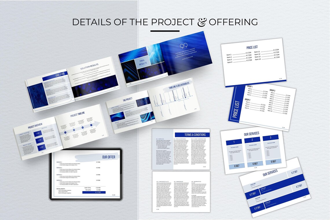 Project Proposal Template Bundle, 35+ Pages Professional Proposal ...