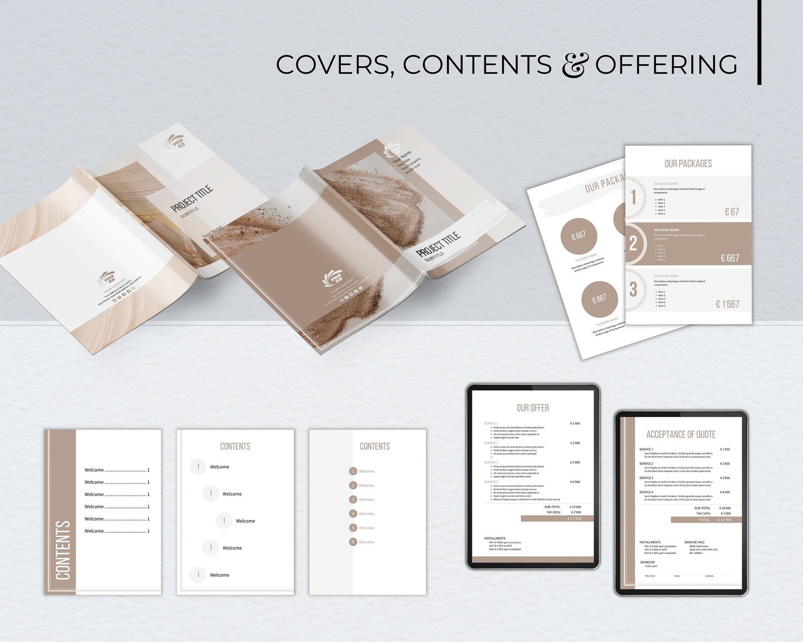 Business Proposal Template Bundle, 100+ Professional Proposal Template ...