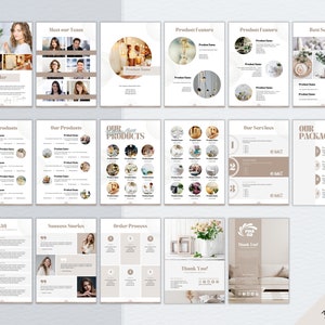 35+ Editable Product Catalog & Line Sheet Templates | Product Pricing ...