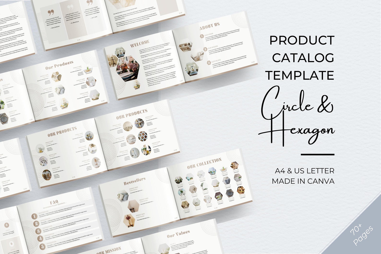 70+ Editable Product Catalog & Line Sheet Templates | Product Pricing ...