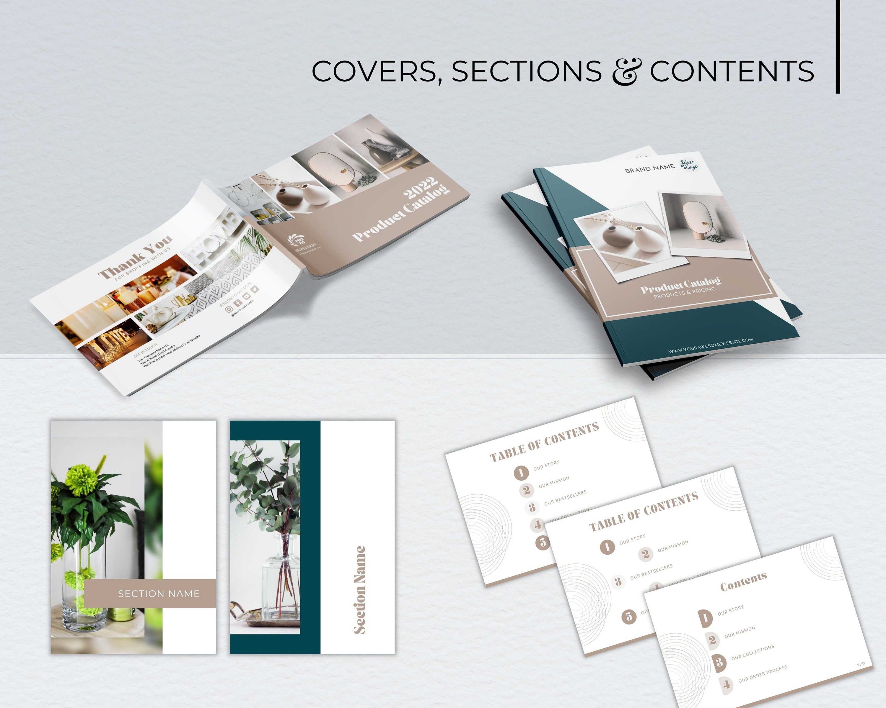 Product Catalog & Line Sheet Templates Product Pricing Guide Wholesale ...