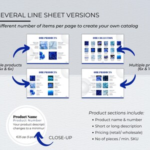35 Editable Product Catalog & Line Sheet Templates Product Pricing ...
