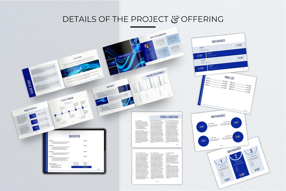 Project Proposal Template Bundle, 100 Professional Proposal Templates ...