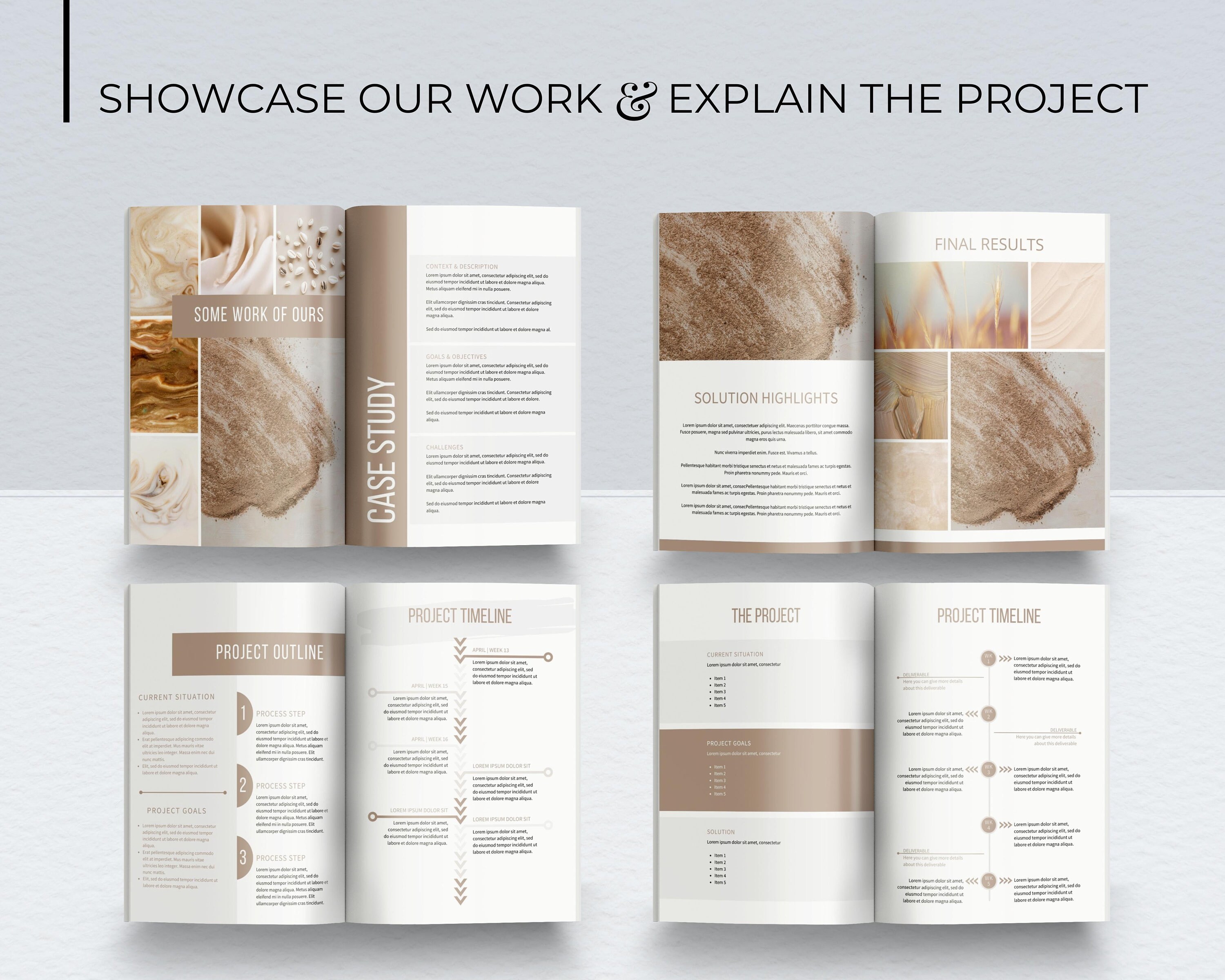 Business Proposal Template Bundle 70 Professional Proposal - Etsy