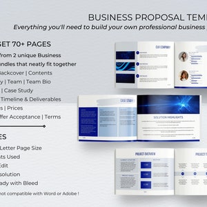 Project Proposal Template Bundle, 70+ Pages Professional Proposal ...