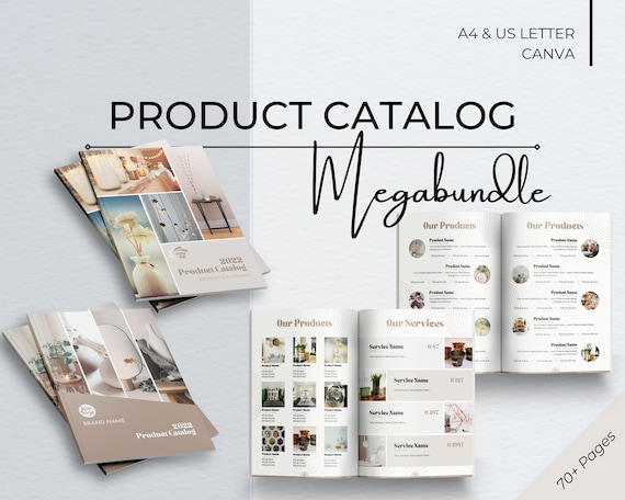 70 Editable Product Catalog & Line Sheet Templates Product - Etsy