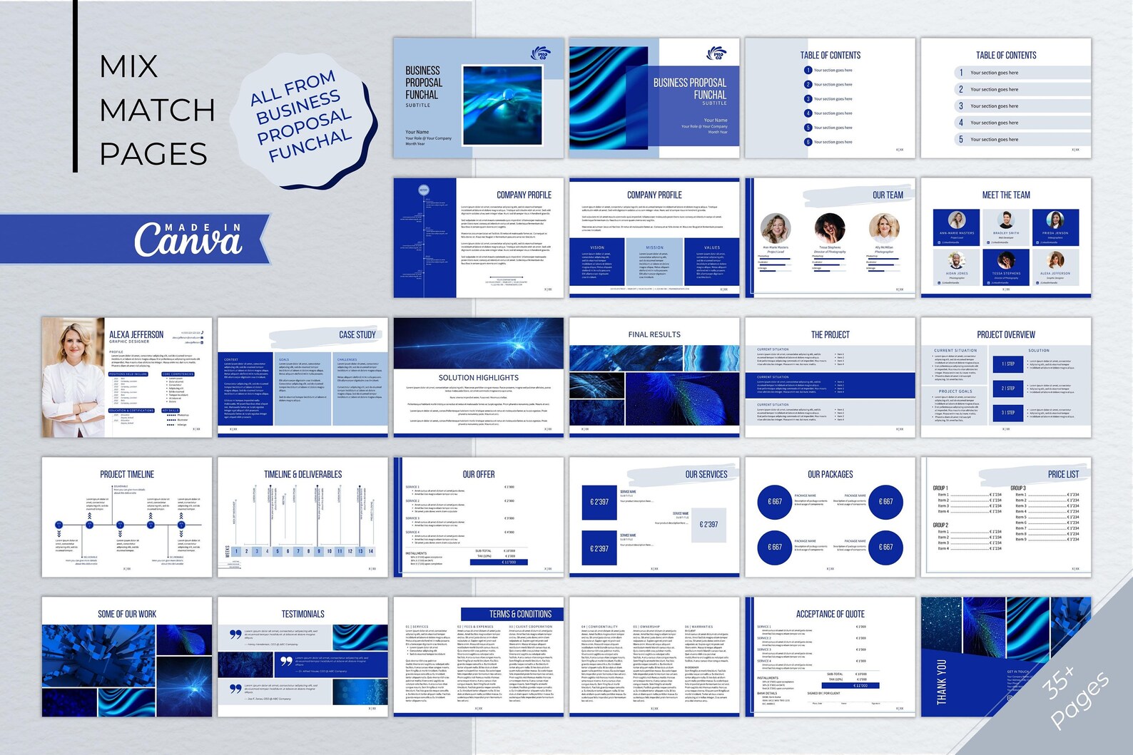 Project Proposal Template Bundle, 70+ Pages Professional Proposal ...