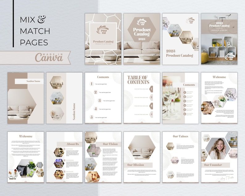 50+ Editable Product Catalog & Line Sheet Templates | Product Pricing ...