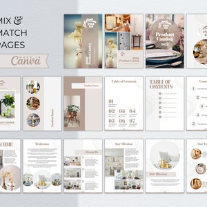 35+ Editable Product Catalog & Line Sheet Templates | Product Pricing ...