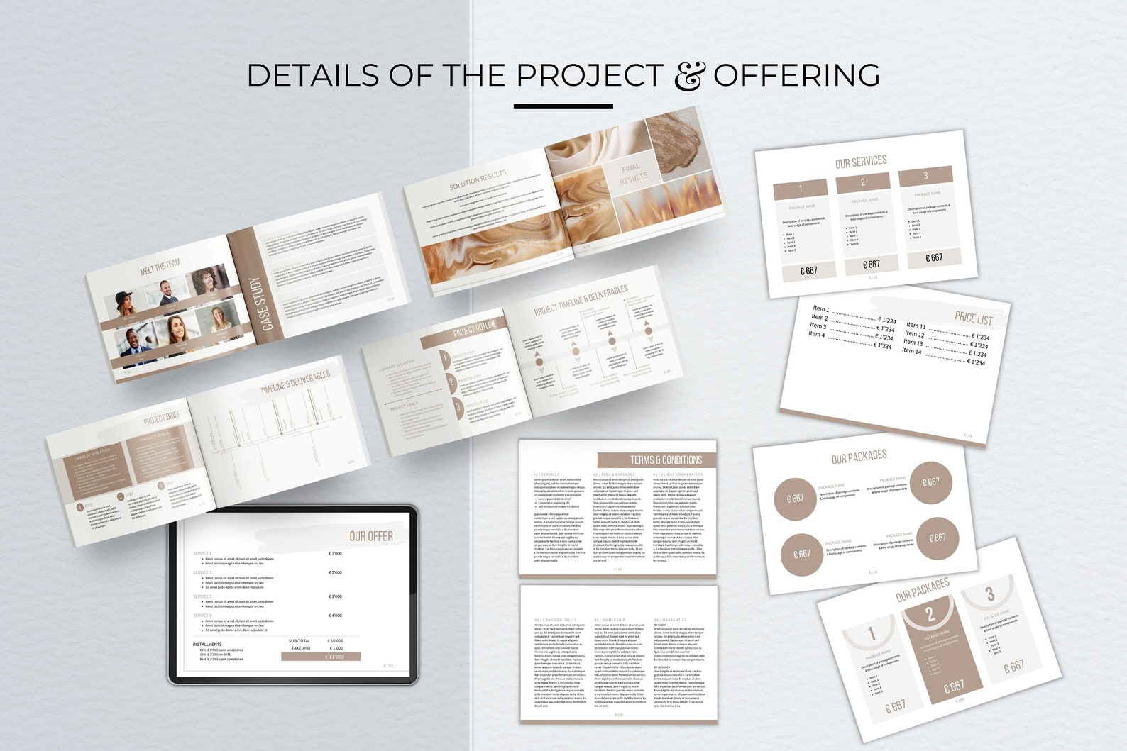 Business Proposal Template Bundle, 100+ Professional Proposal Template ...