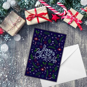 Printable Christmas Card Merry Christmas Card Digital - Etsy
