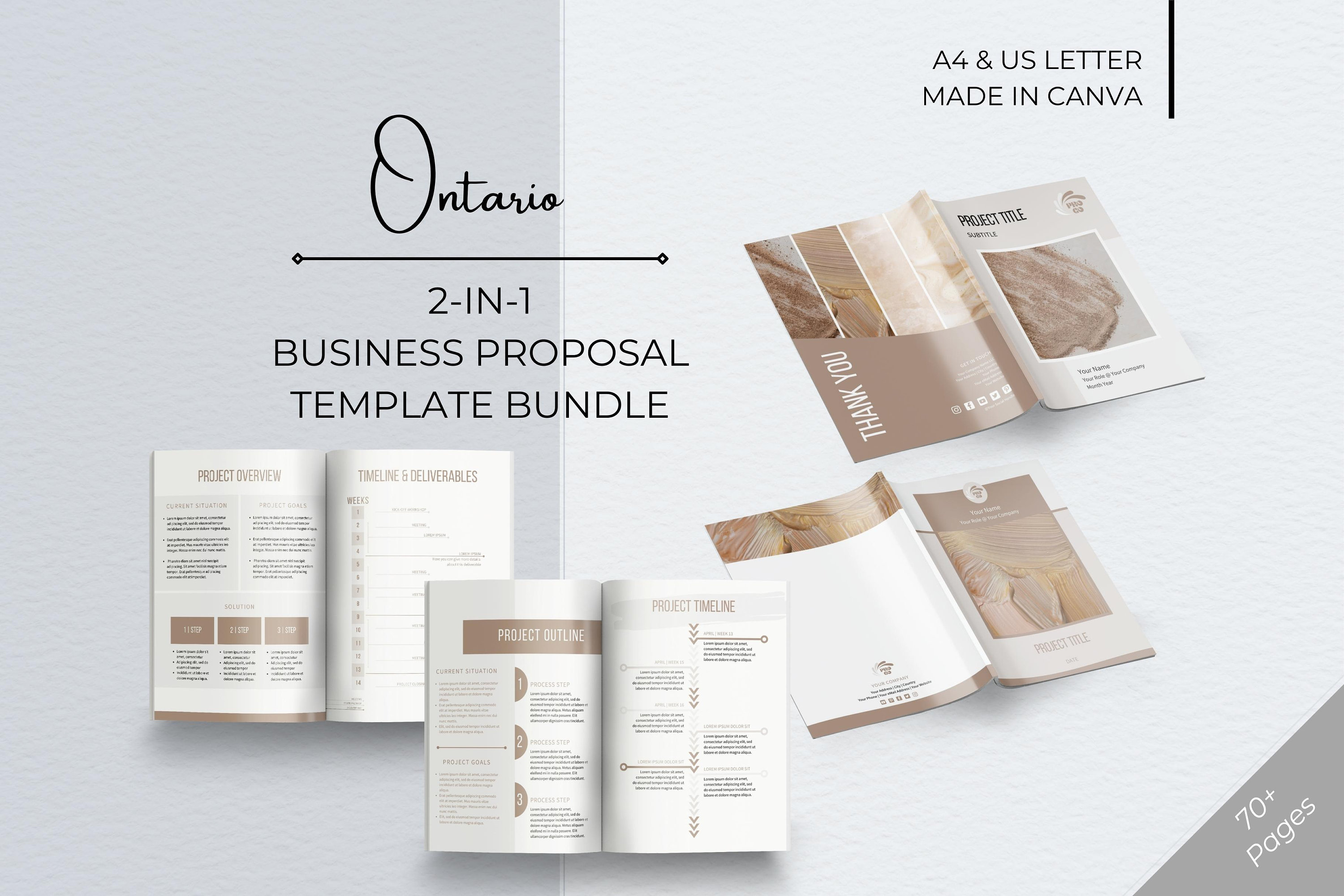 Business Proposal Template Bundle, 70+ Professional Proposal Template ...