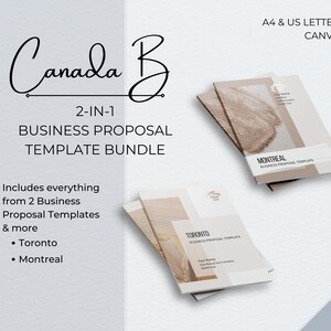 Business Proposal Template Bundle 70 Professional Proposal - Etsy