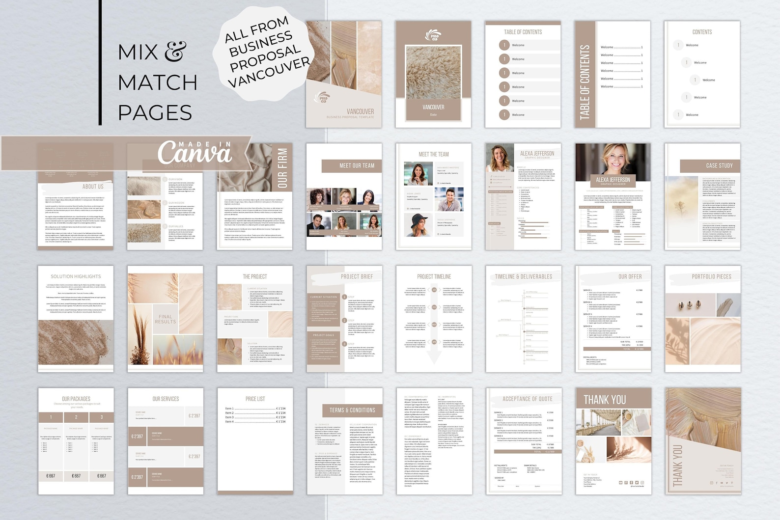 Business Proposal Template Bundle, 70+ Professional Proposal Template ...
