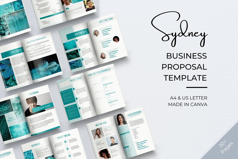 Project Proposal Template Bundle, 30+ Pages Professional Proposal ...