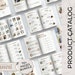 70+ Editable Product Catalog & Line Sheet Templates | Product Pricing ...