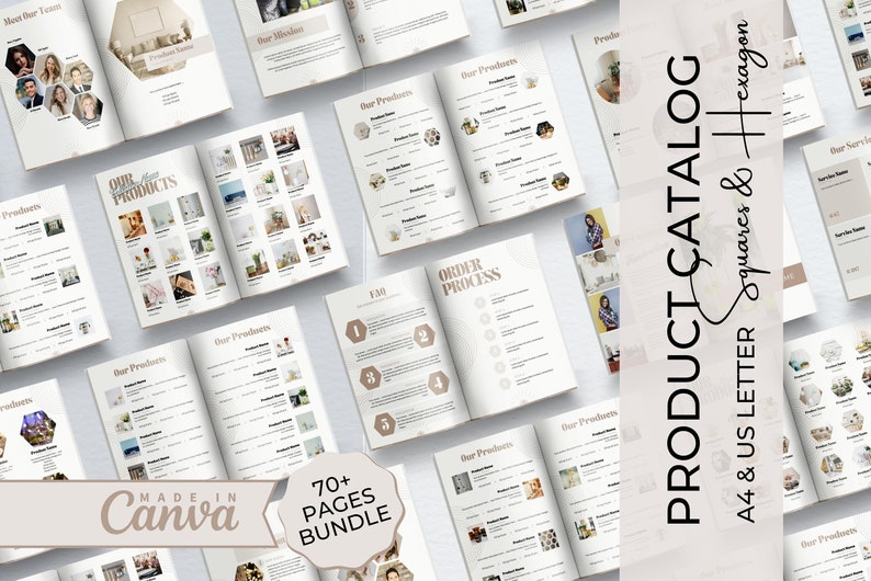 70+ Editable Product Catalog & Line Sheet Templates | Product Pricing ...