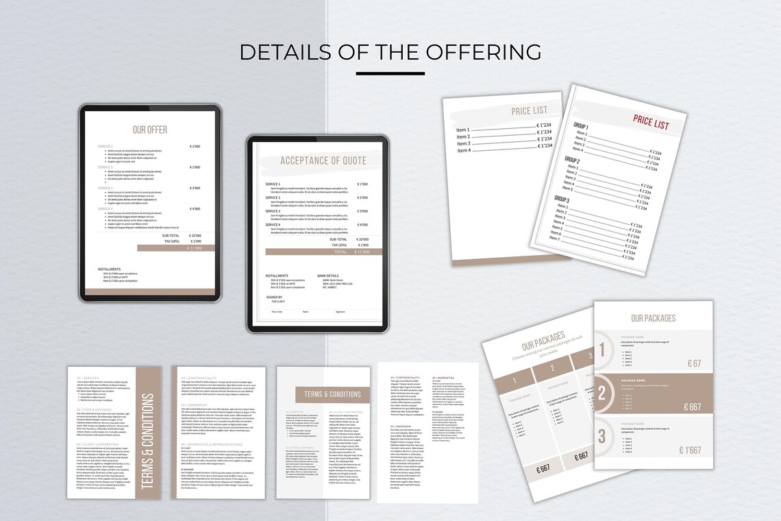 Business Proposal Template Bundle, 70 Professional Proposal Template ...