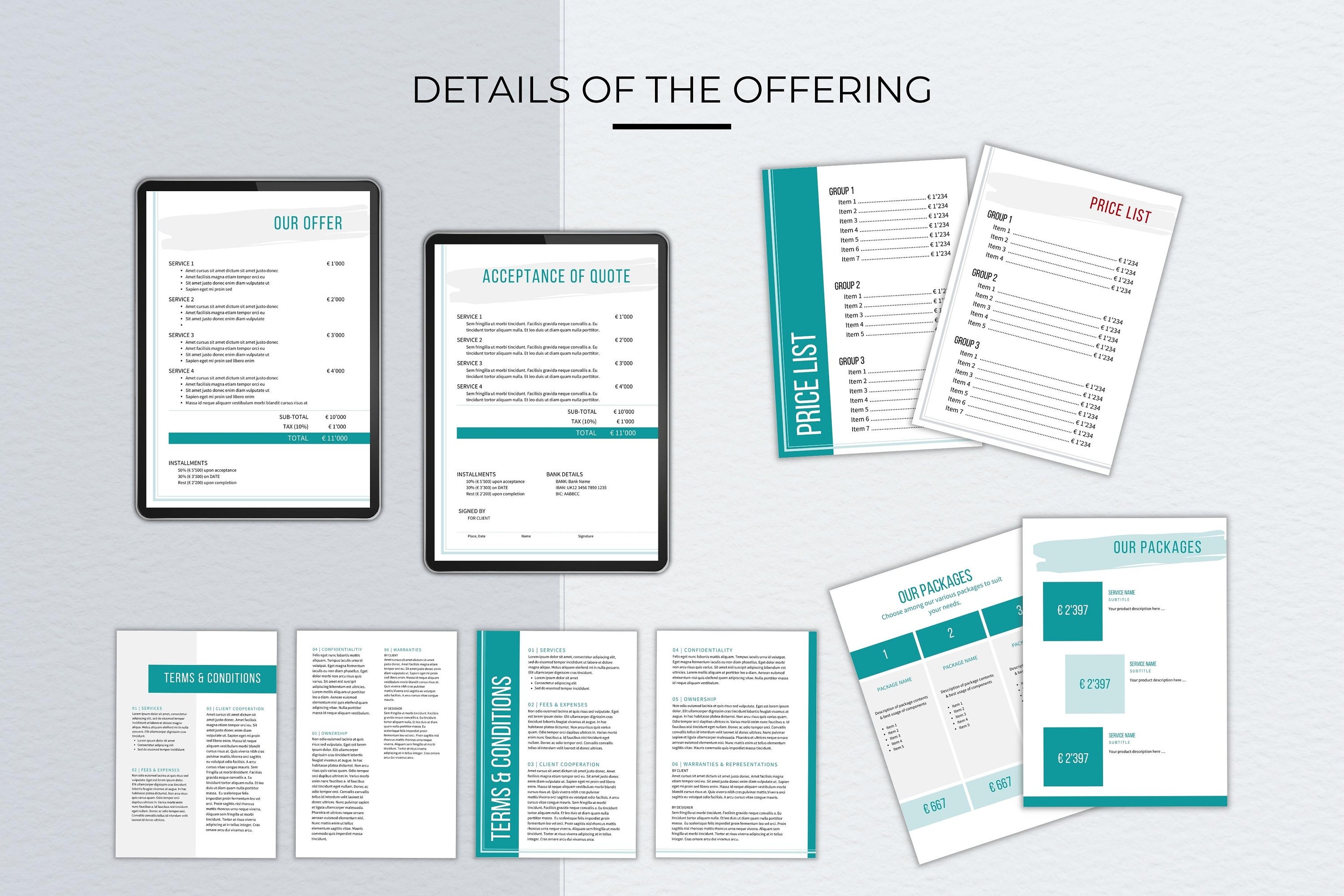 Business Proposal Template Bundle, 70+ Professional Proposal Template ...