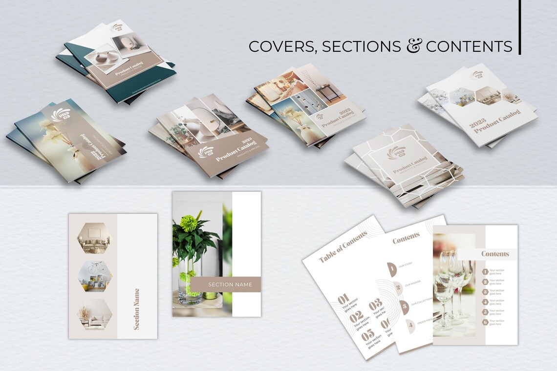 110+ Editable Product Catalog & Line Sheet Templates | Product Pricing ...