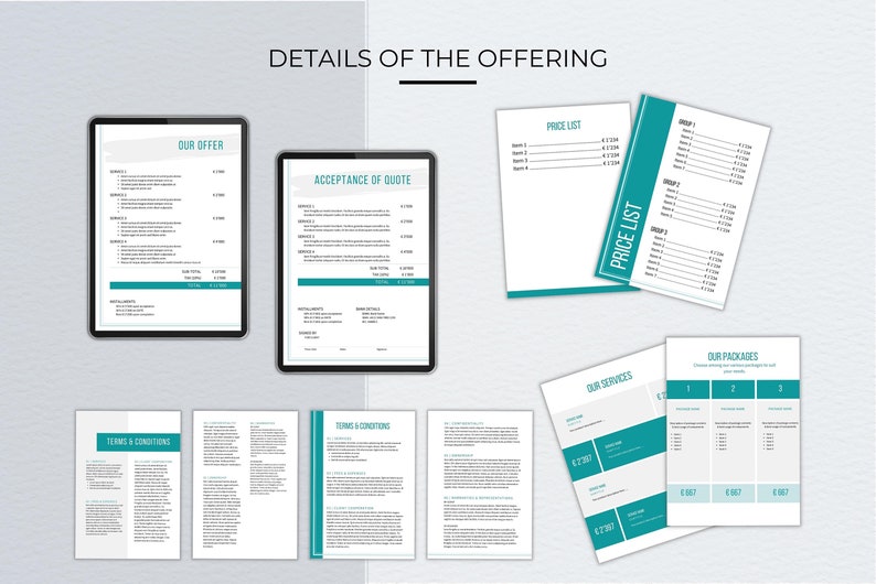 Project Proposal Template Bundle, 30+ Pages Professional Proposal ...