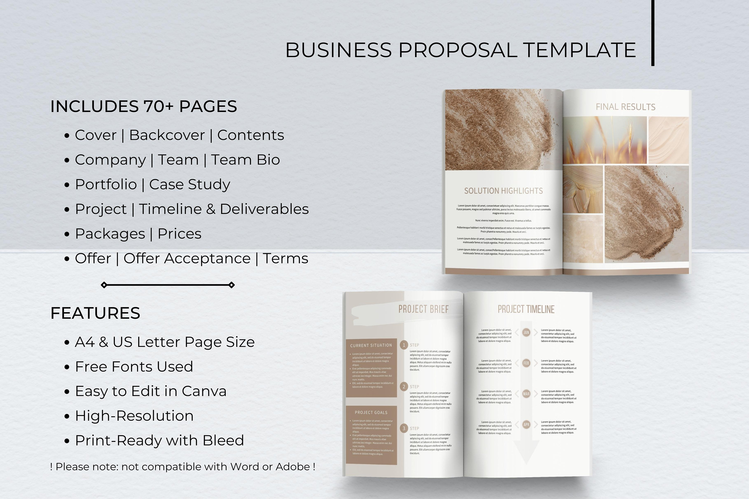 Business Proposal Template Bundle, 70+ Professional Proposal Template ...