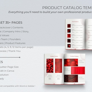 35+ Editable Product Catalog & Line Sheet Templates | Product Pricing ...