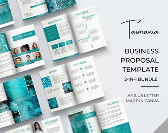 Project Proposal Template Bundle, 70 Pages Professional Proposal ...