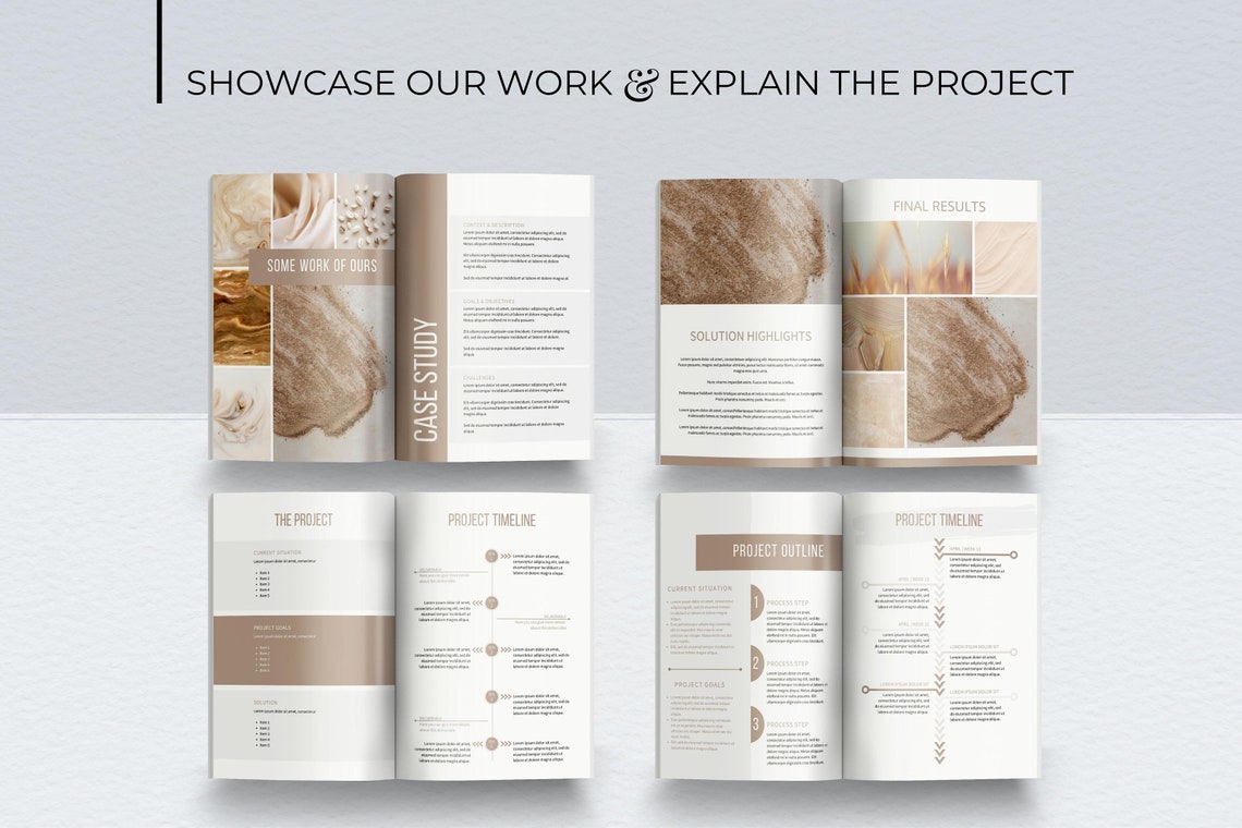 Business Proposal Template Bundle 70 Professional Proposal - Etsy