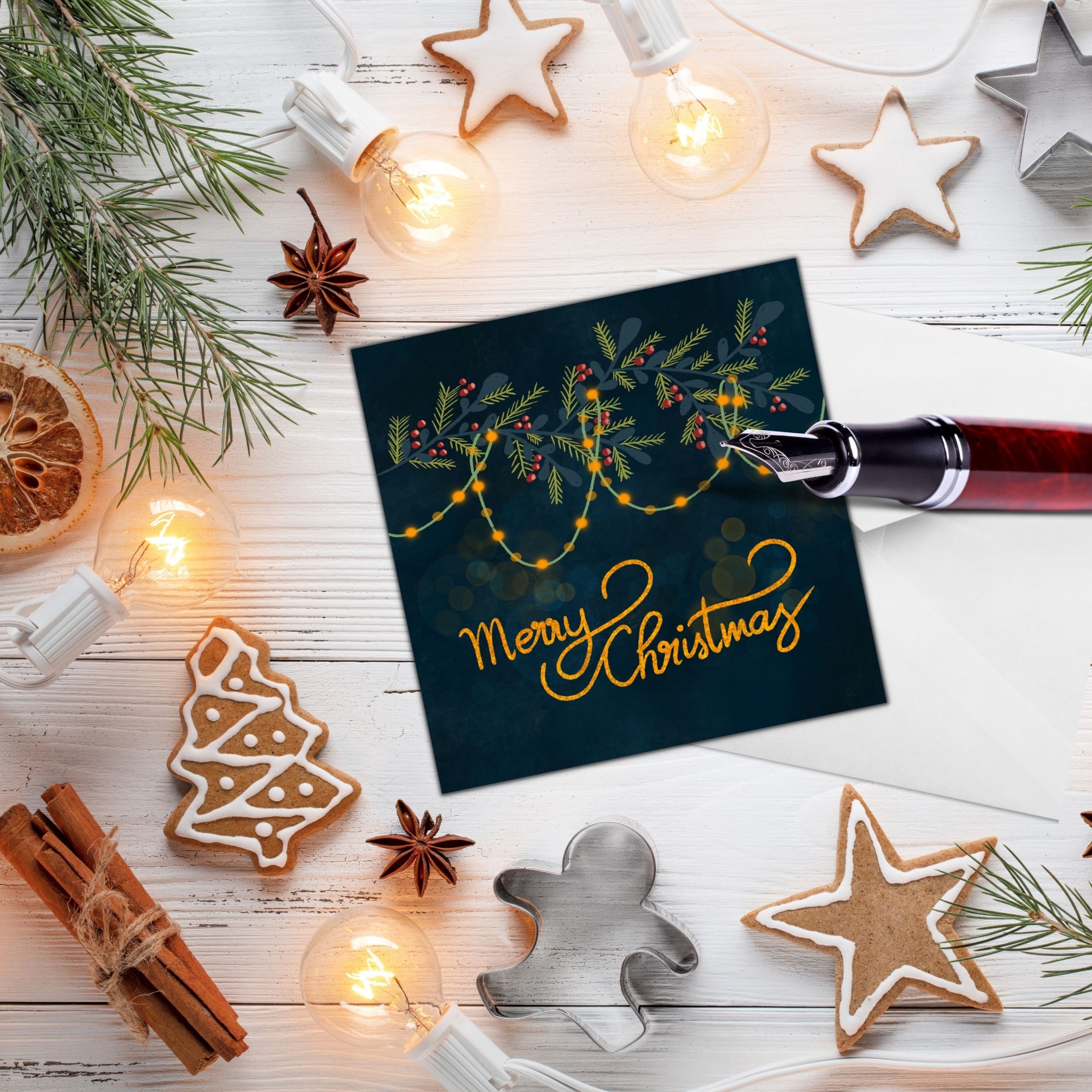 Printable Christmas Card Merry Christmas Card Digital - Etsy