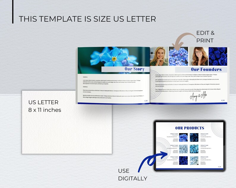 35+ Editable Product Catalog & Line Sheet Templates | Product Pricing ...