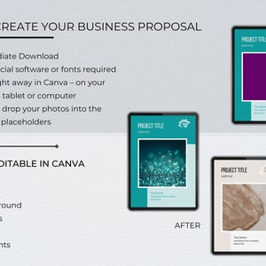 Project Proposal Template Bundle, 30+ Pages Professional Proposal ...