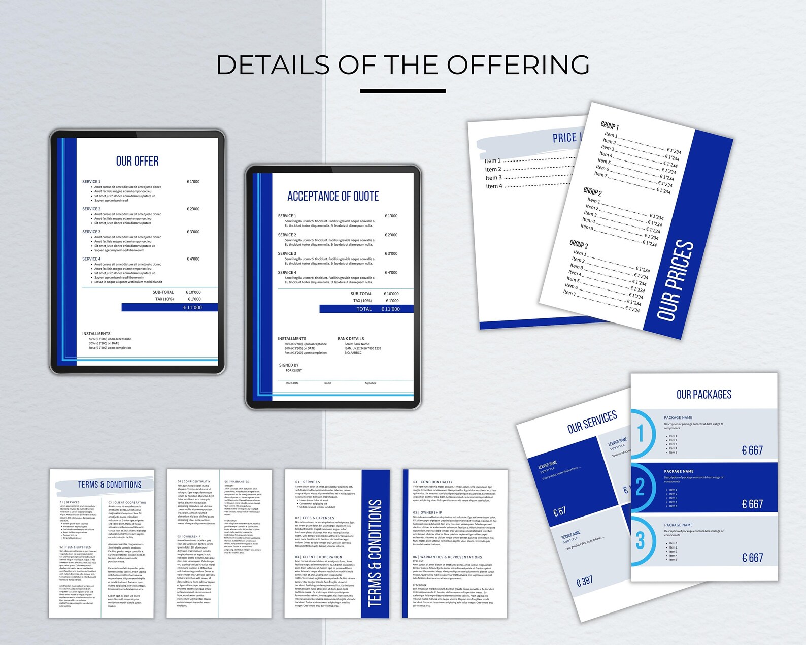 Project Proposal Template Bundle, 33 Pages Professional Proposal ...