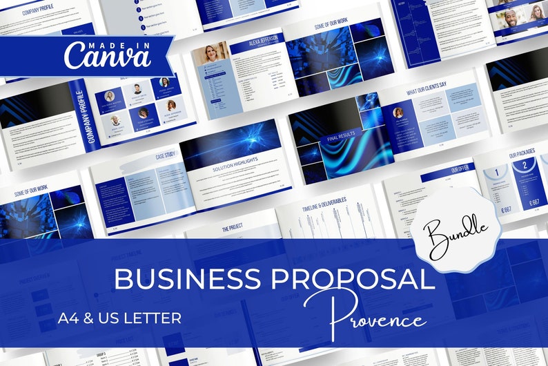 Project Proposal Template Bundle, 70+ Pages Professional Proposal ...
