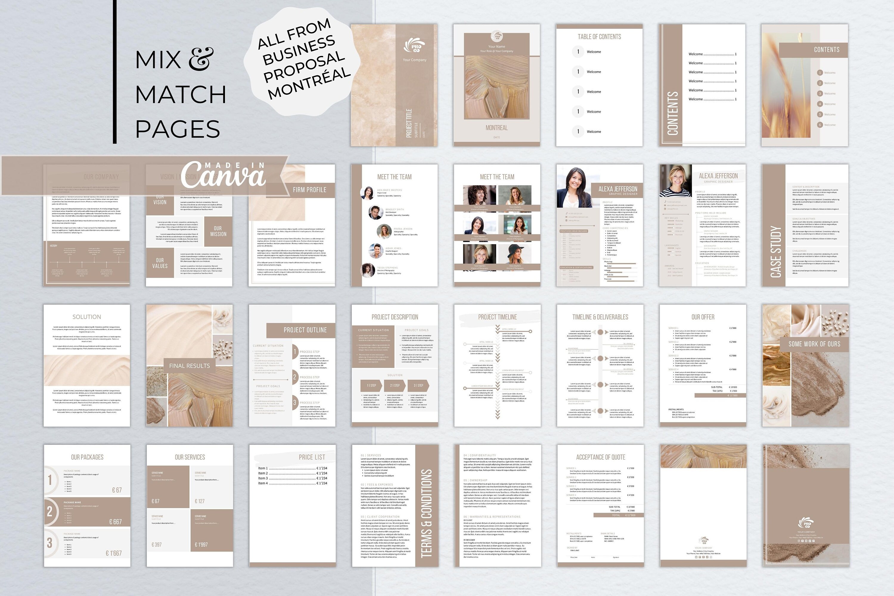 Business Proposal Template Bundle, 70+ Professional Proposal Template ...