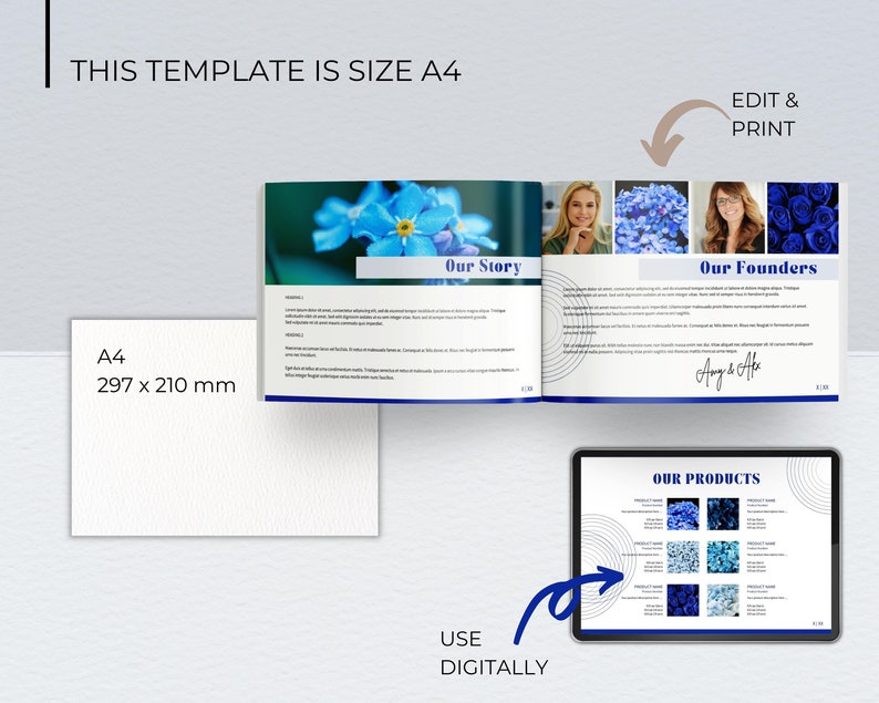 35+ Editable Product Catalog & Line Sheet Templates | Product Pricing ...