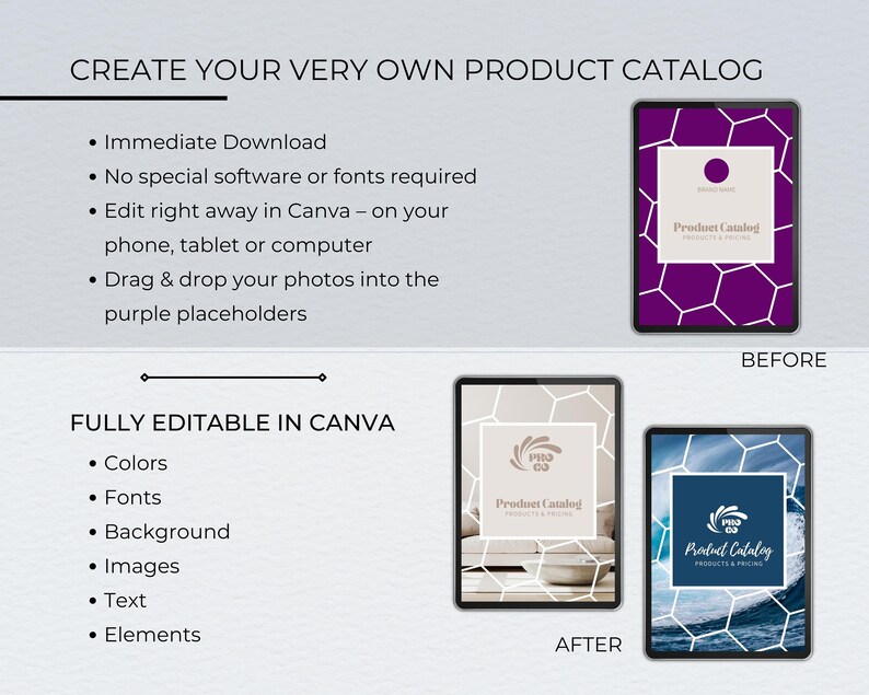50+ Editable Product Catalog & Line Sheet Templates | Product Pricing ...