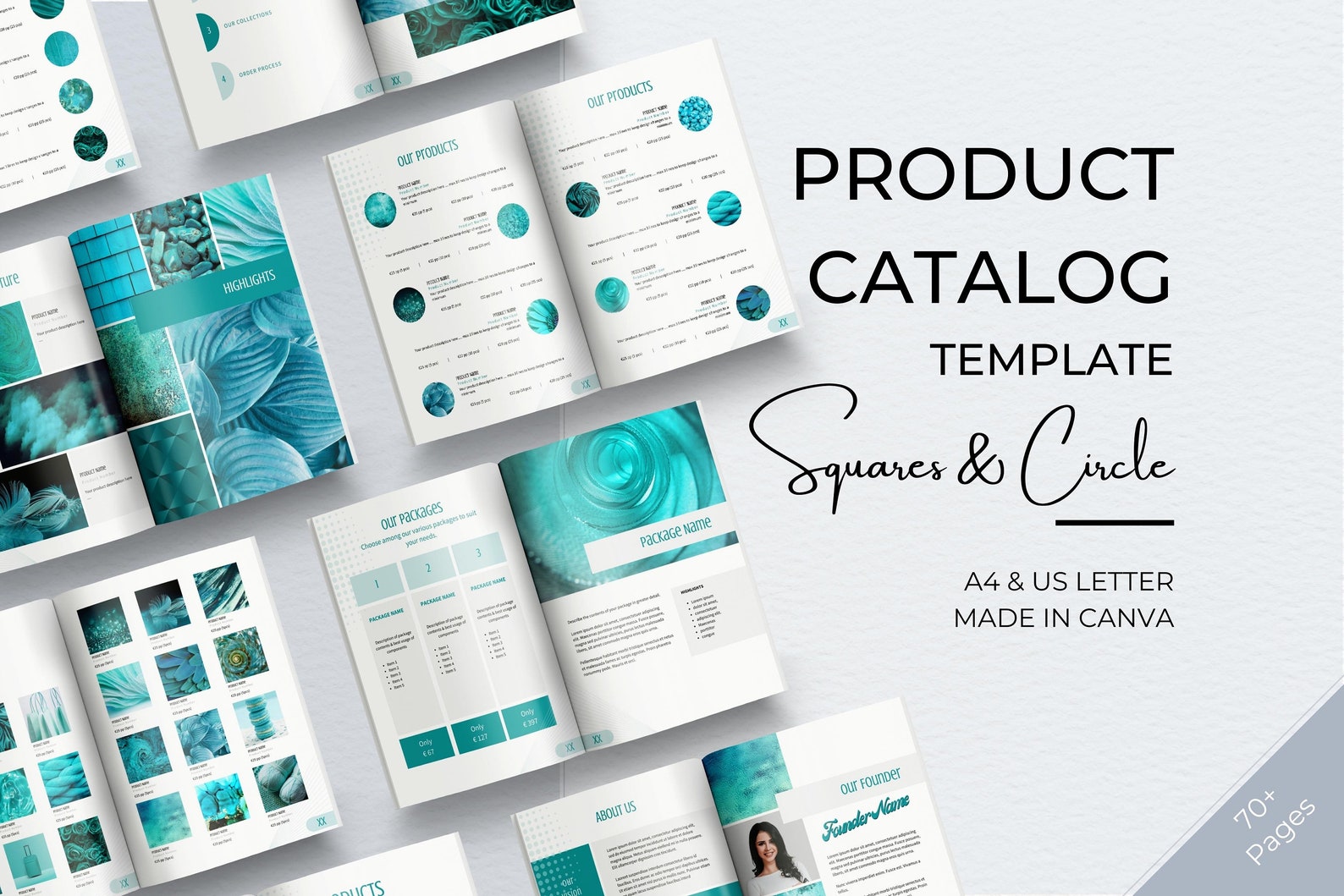 70+ Editable Product Catalog & Line Sheet Templates | Product Pricing ...