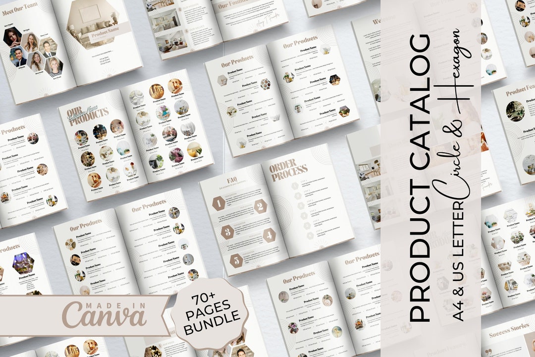 70+ Editable Product Catalog & Line Sheet Templates | Product Pricing ...