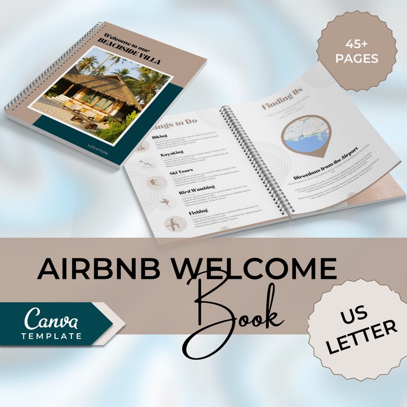 Air Bnb Welcome Book - Etsy