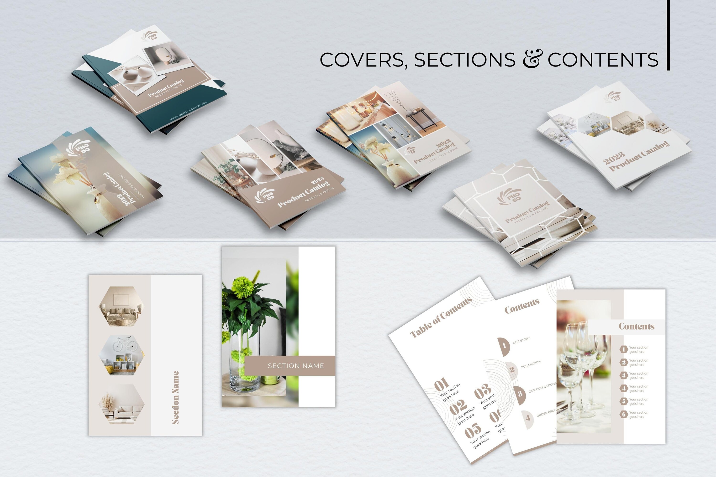 110+ Editable Product Catalog & Line Sheet Templates | Product Pricing ...