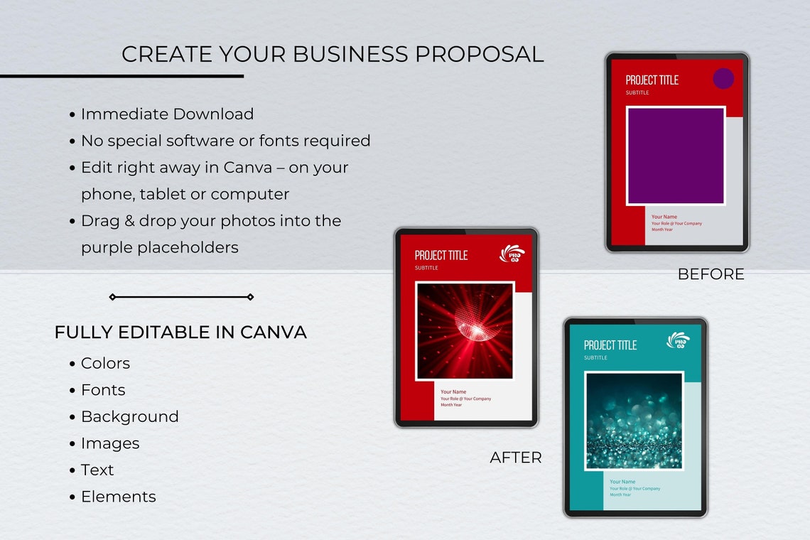 Business Proposal Template Bundle, 90 Professional Proposal Template ...