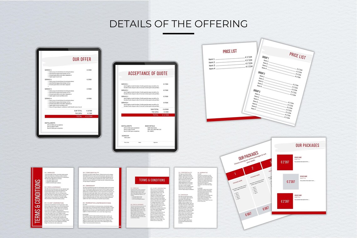 Business Proposal Template Bundle, 60 Professional Proposal Template ...