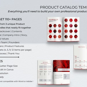 110+ Editable Product Catalog & Line Sheet Templates | Product Pricing ...