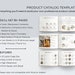 35+ Editable Product Catalog & Line Sheet Templates | Product Pricing ...
